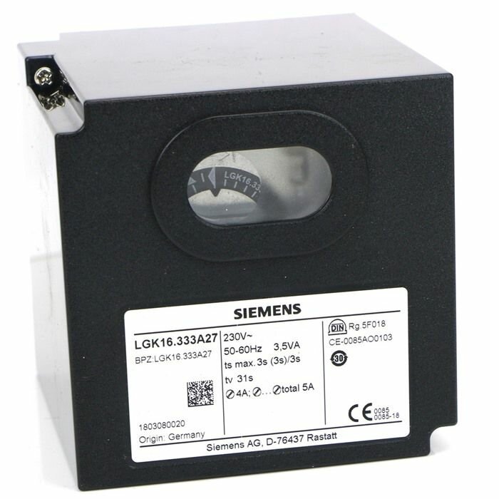 Модуль Siemens LGK16.333A27 Gas Burner Controller