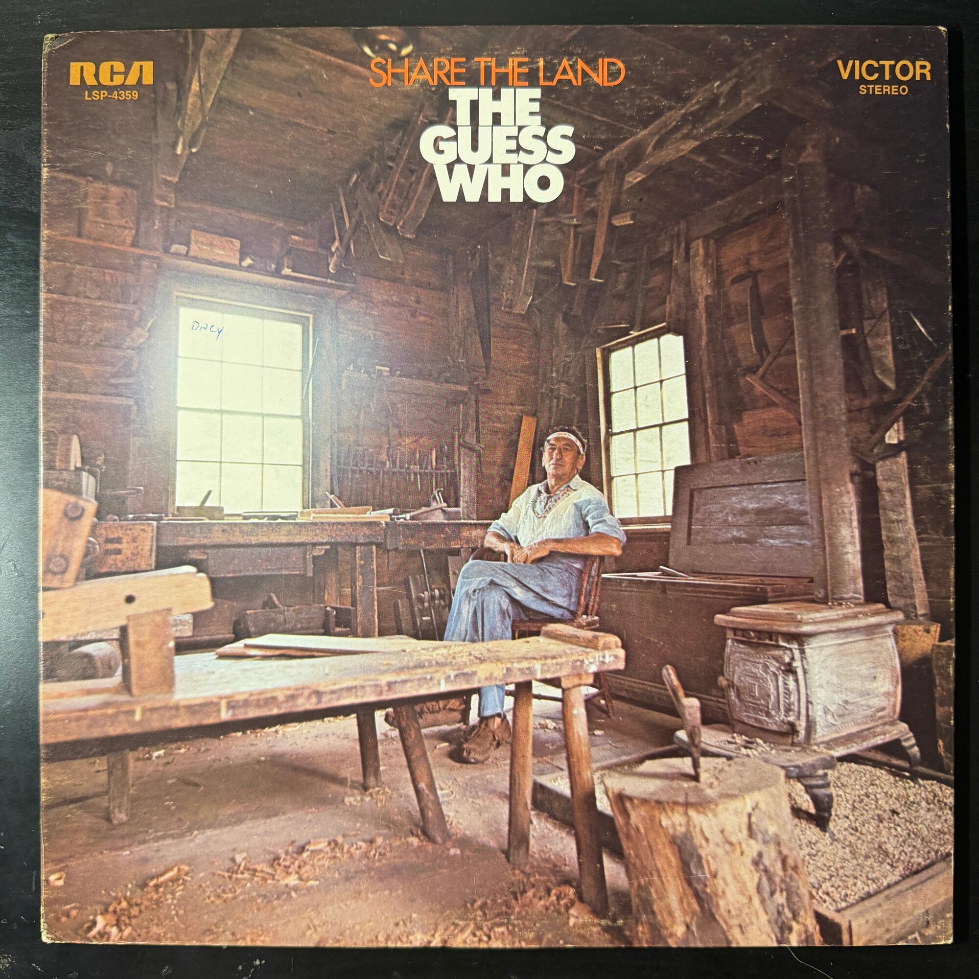 Виниловая пластинка The Guess Who Share The Land (Канада 1970г.)