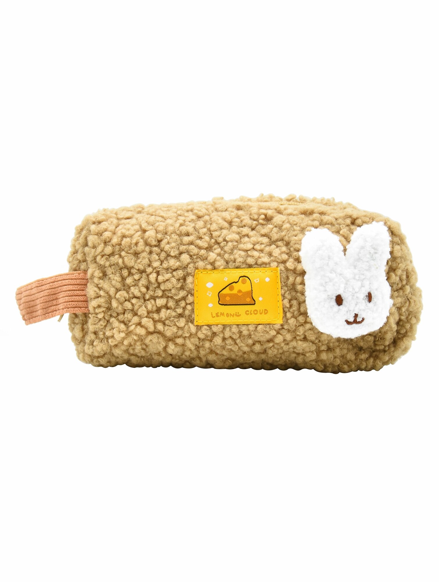 Пенал-косметичка для девочки "The plush bunny" мягкий, бежевый