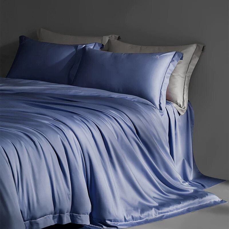 Комплект постельного белья Southern Bedding из 100% длинноволокнистого хлопка Синьцзяна, четыре предмета: пододеяльник