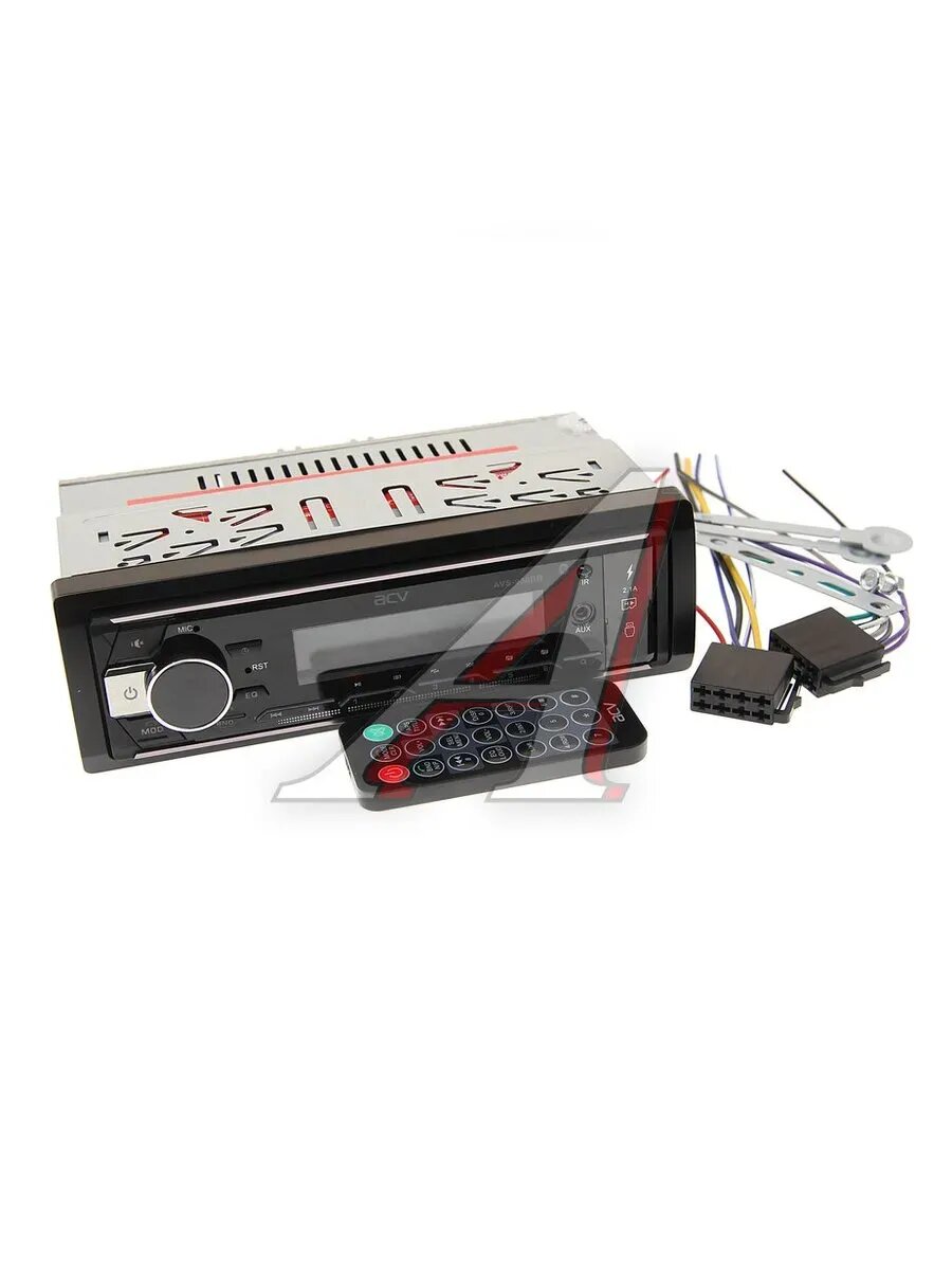 Магнитола 1DIN ACV с Bluetooth и усилителем 4x50 Вт