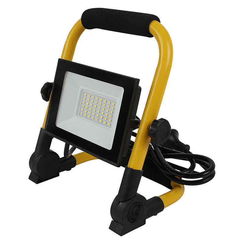 Прожектор светодиодный General Lighting Systems, 50 Вт, 6500 К, IP65, 4680 Лм, черный с желтым 403279