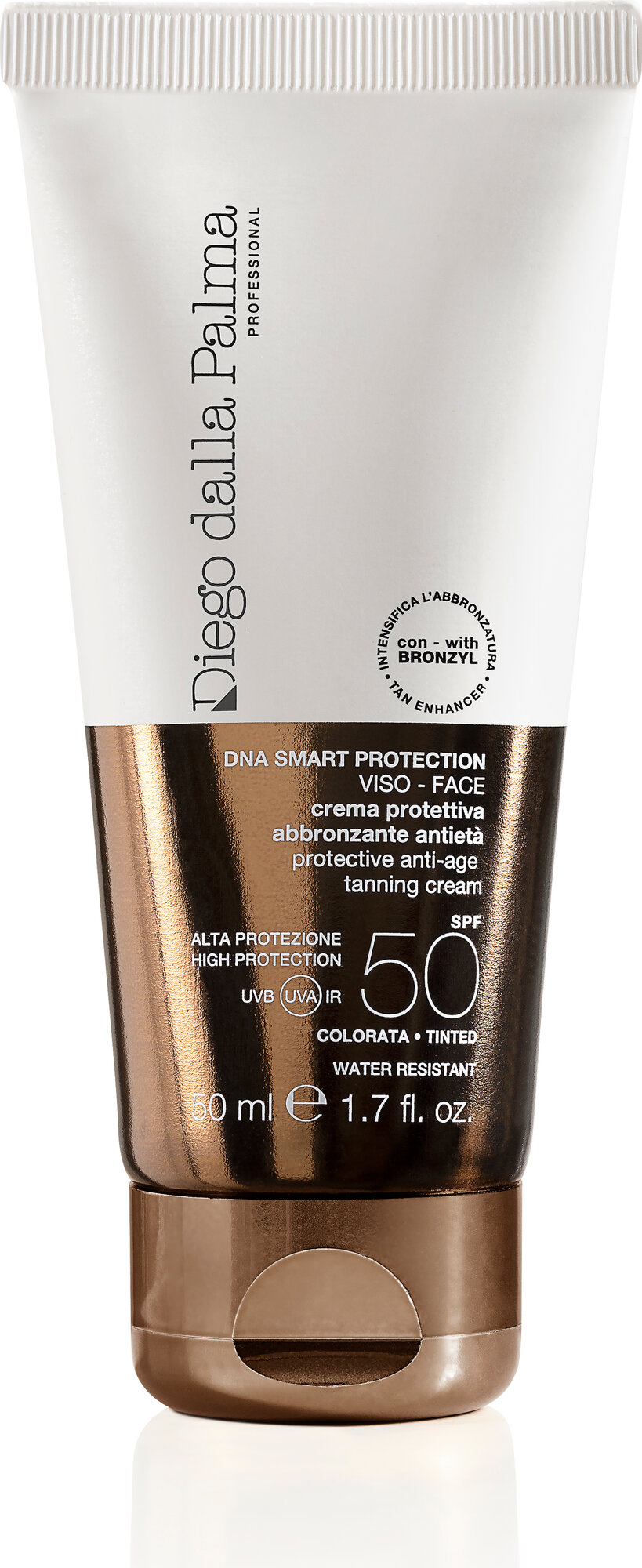 Diego dalla Palma Солнцезащитный крем SPF50 для лица с тоном Sun Shine Sun Shine Protective Anti-Age Tanning Cream SPF50 30ml