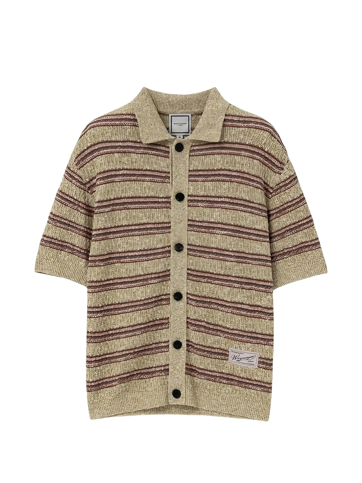 Кардиган Striped short-sleeve cardigan