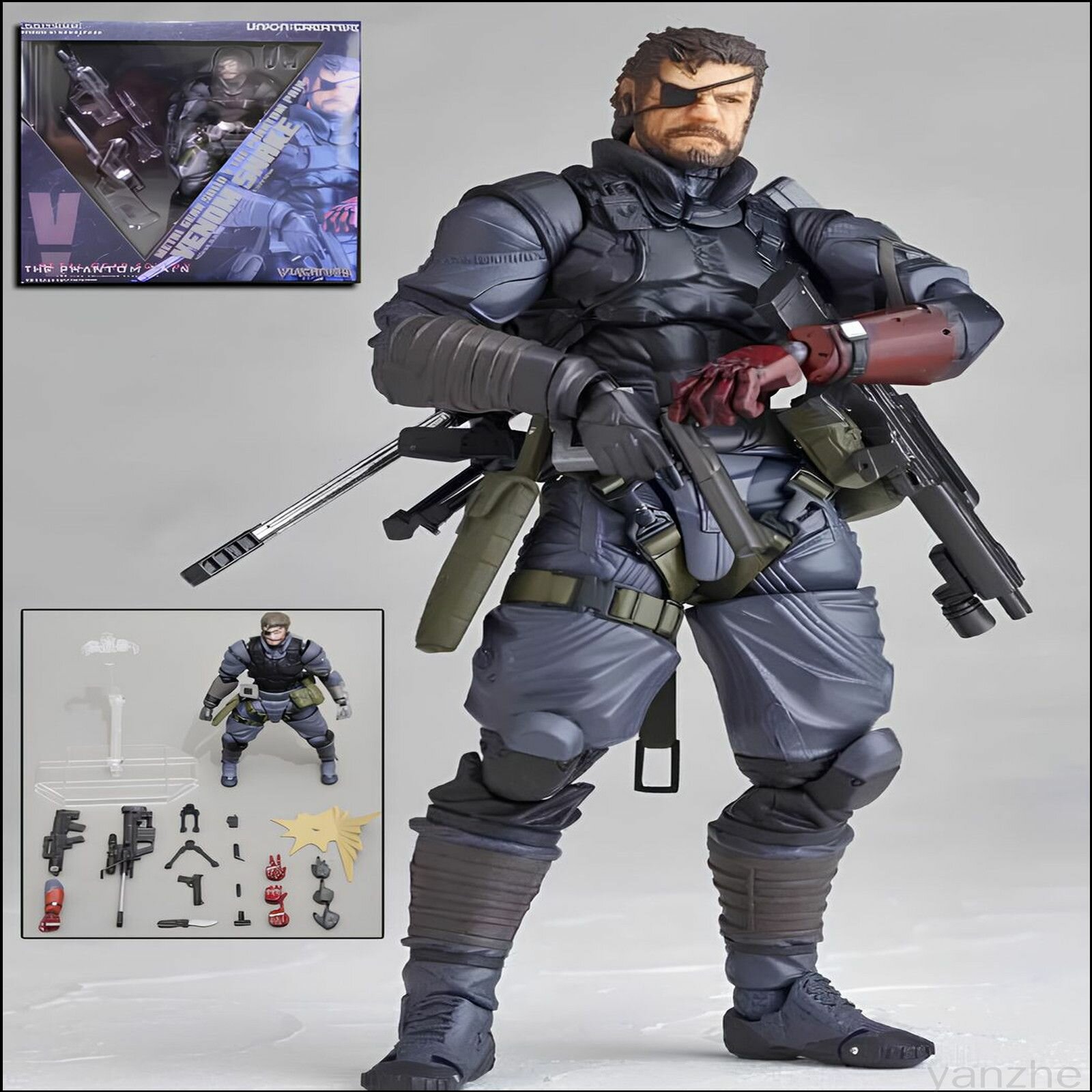 Премиумстатуэтка Веном Снейк 16 см из Metal Gear Solid V: The Phantom Pain, эксклюзивно представленная для MGS.