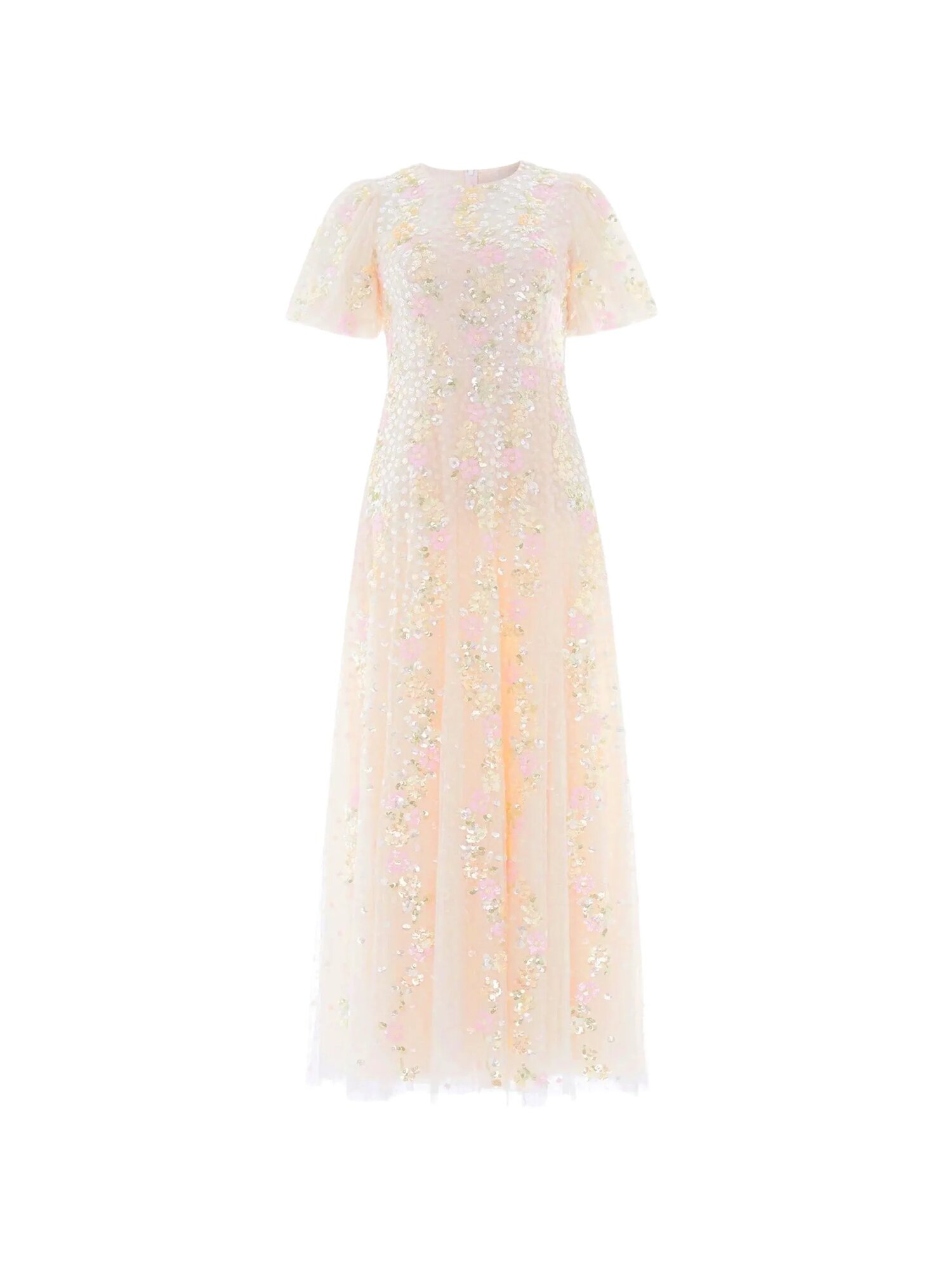 Платье Confetti round-neck maxi dress