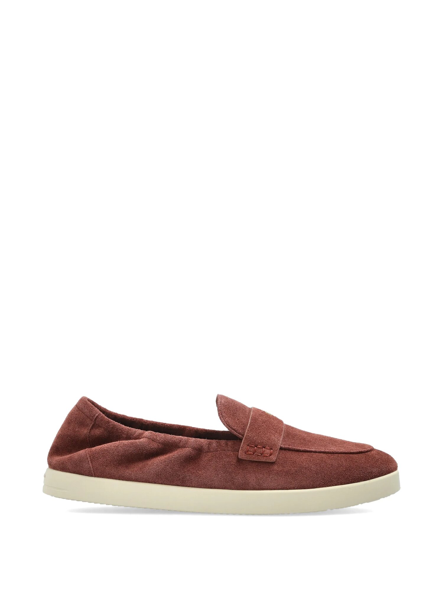 Лоферы Logo-detail suede loafers