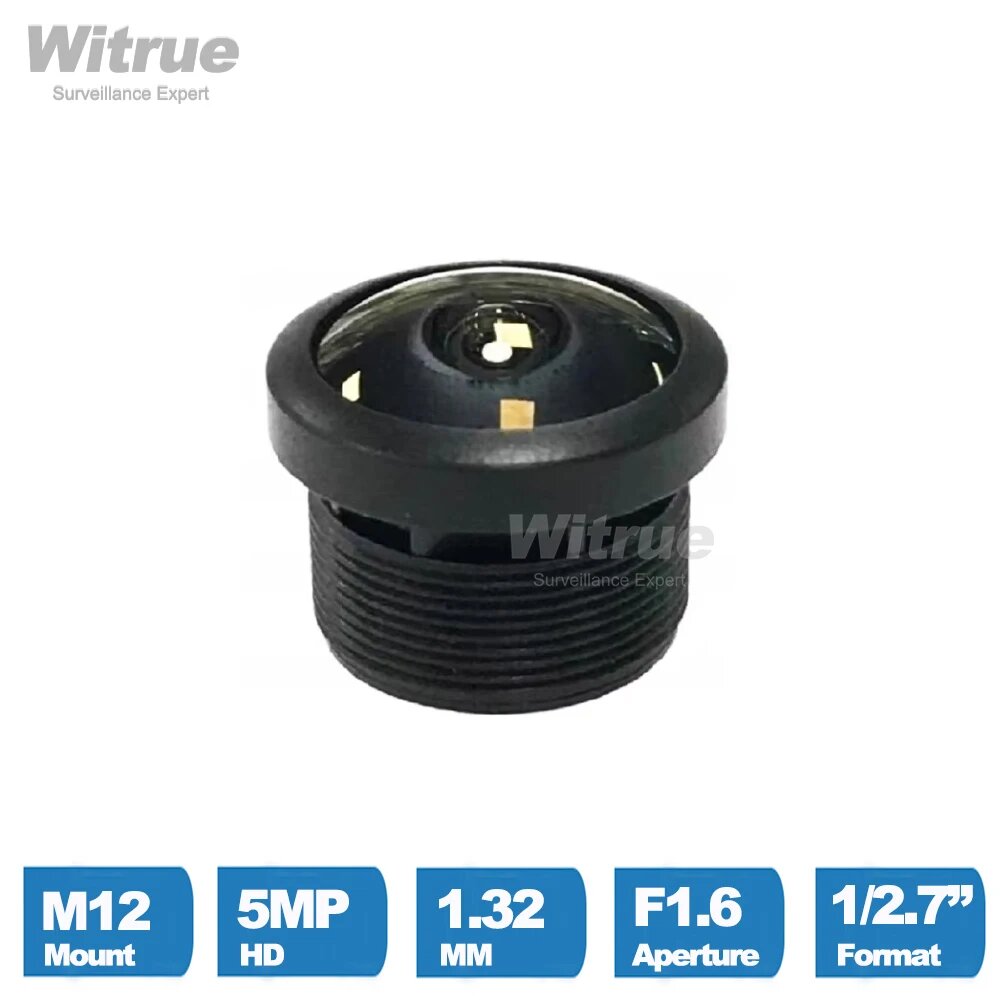 Объектив Witrue WI1320B-27-A4 рыбий глаз 5MP