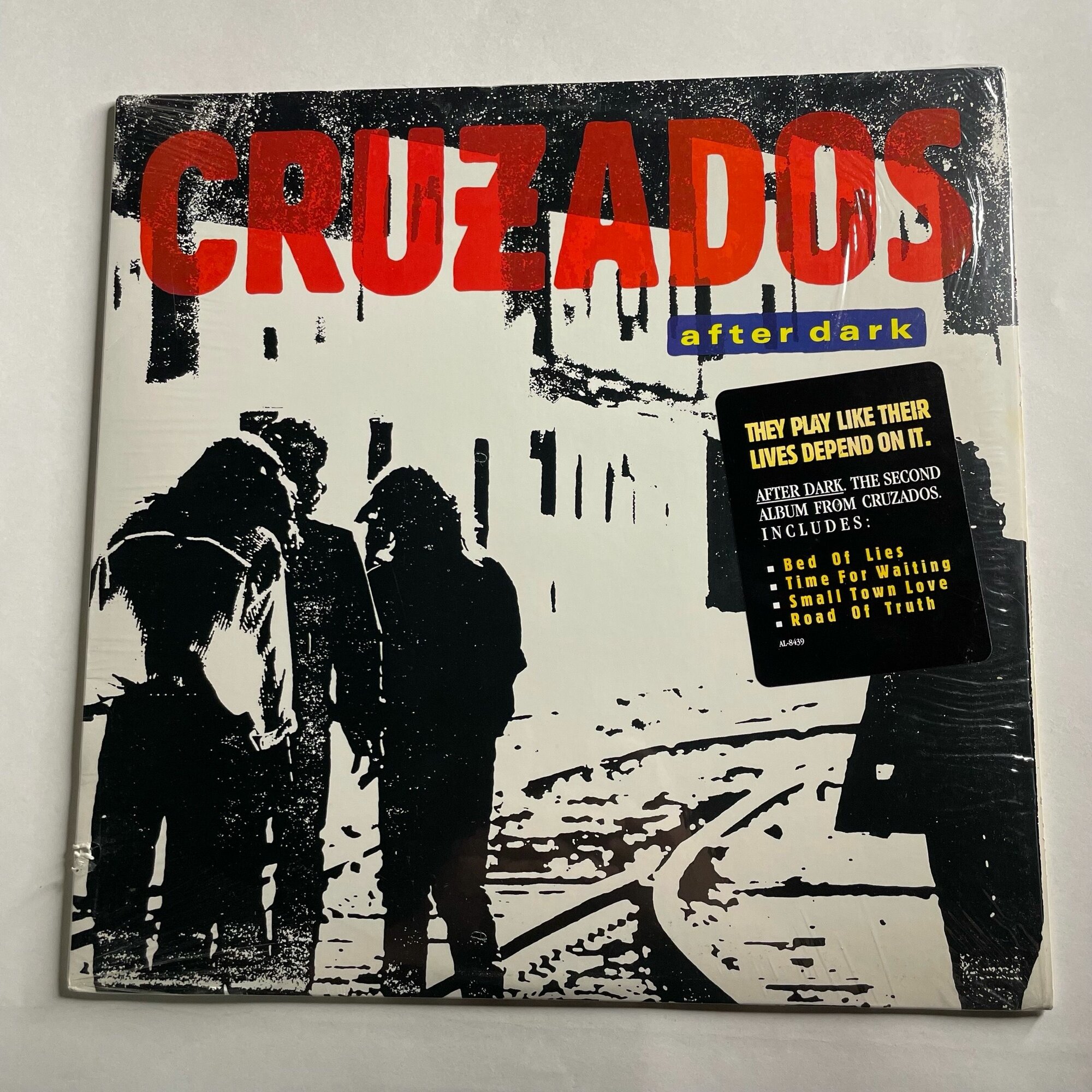 Винтажная виниловая пластинка LP Cruzados After Dark (США 1987)