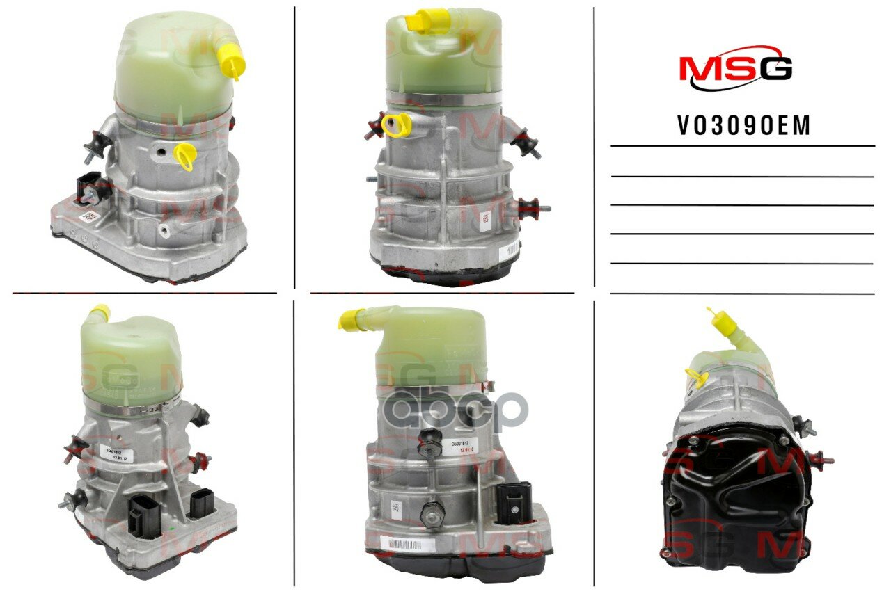 Насос эгур новый оригинальный Volvo S80 II 2006-, Volvo V70 II 2000-2007, Volvo XC70 II 2007-2016 MSG арт. VO309OEM