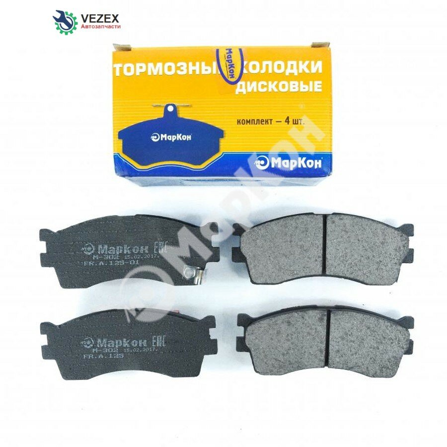 MARKON 12502165 Колодки тормозные дисковые