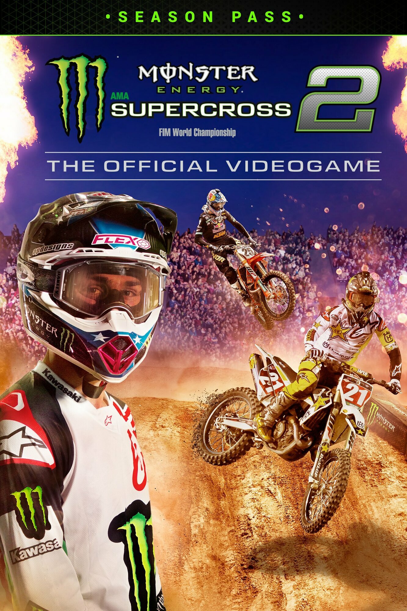 Monster Energy Supercross 2 - Season Pass — ключ активации Xbox / Microsoft Store · Xbox Series X|S · цифровой ключ · любой регион