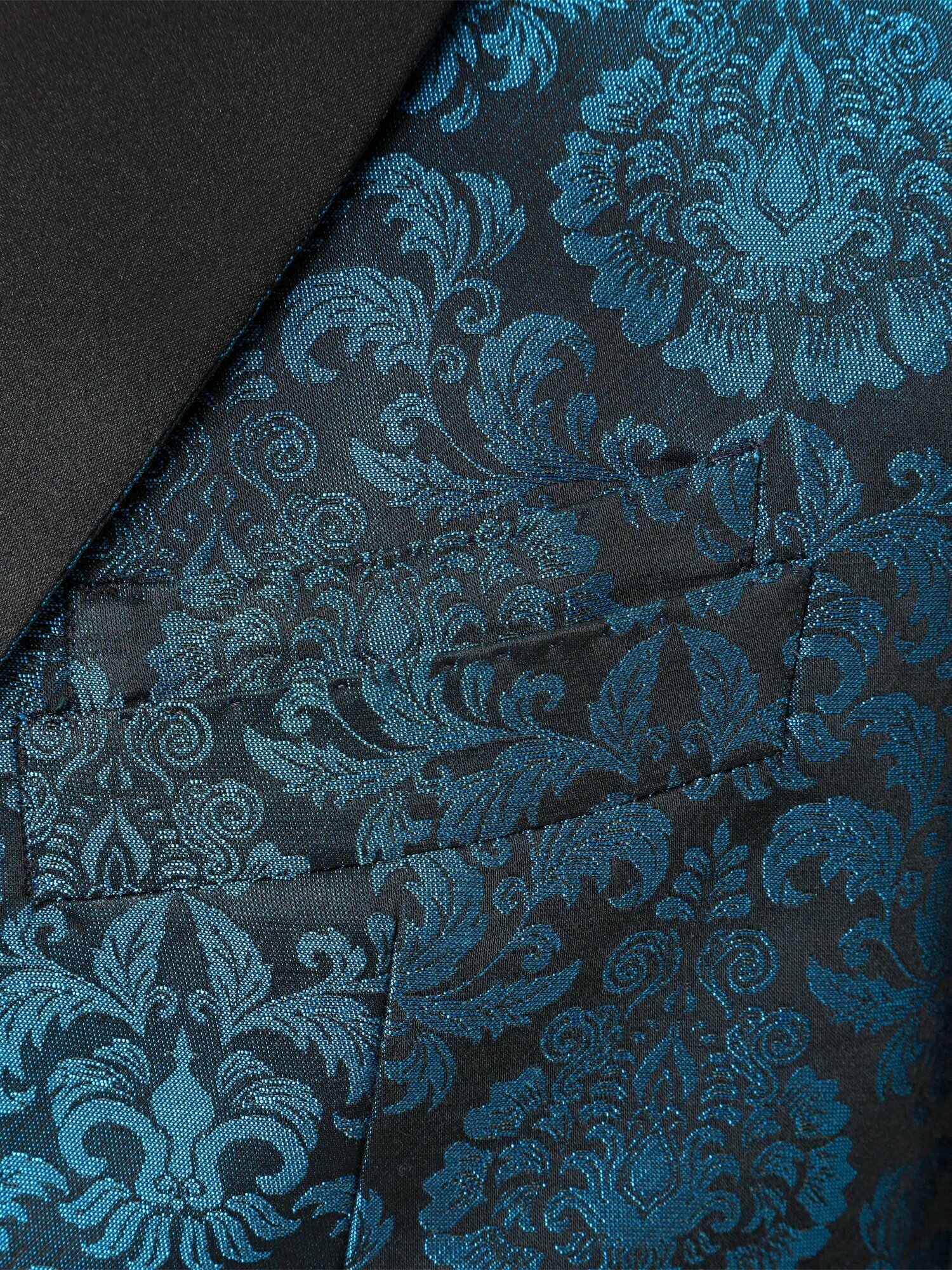 Пиджак Billionaire Cesar damask-patterned blazer, размер 48, blue — фото 1