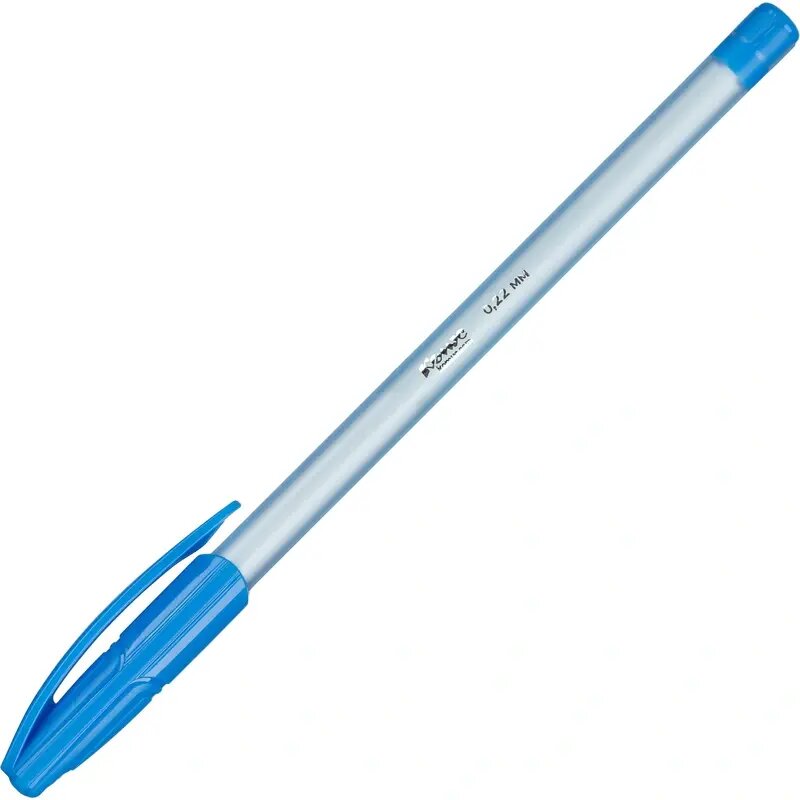 Ручка шариковая неавтомат. Комус Glide Stick д. ш0,5мм, син, масл, гол кор, 1921511