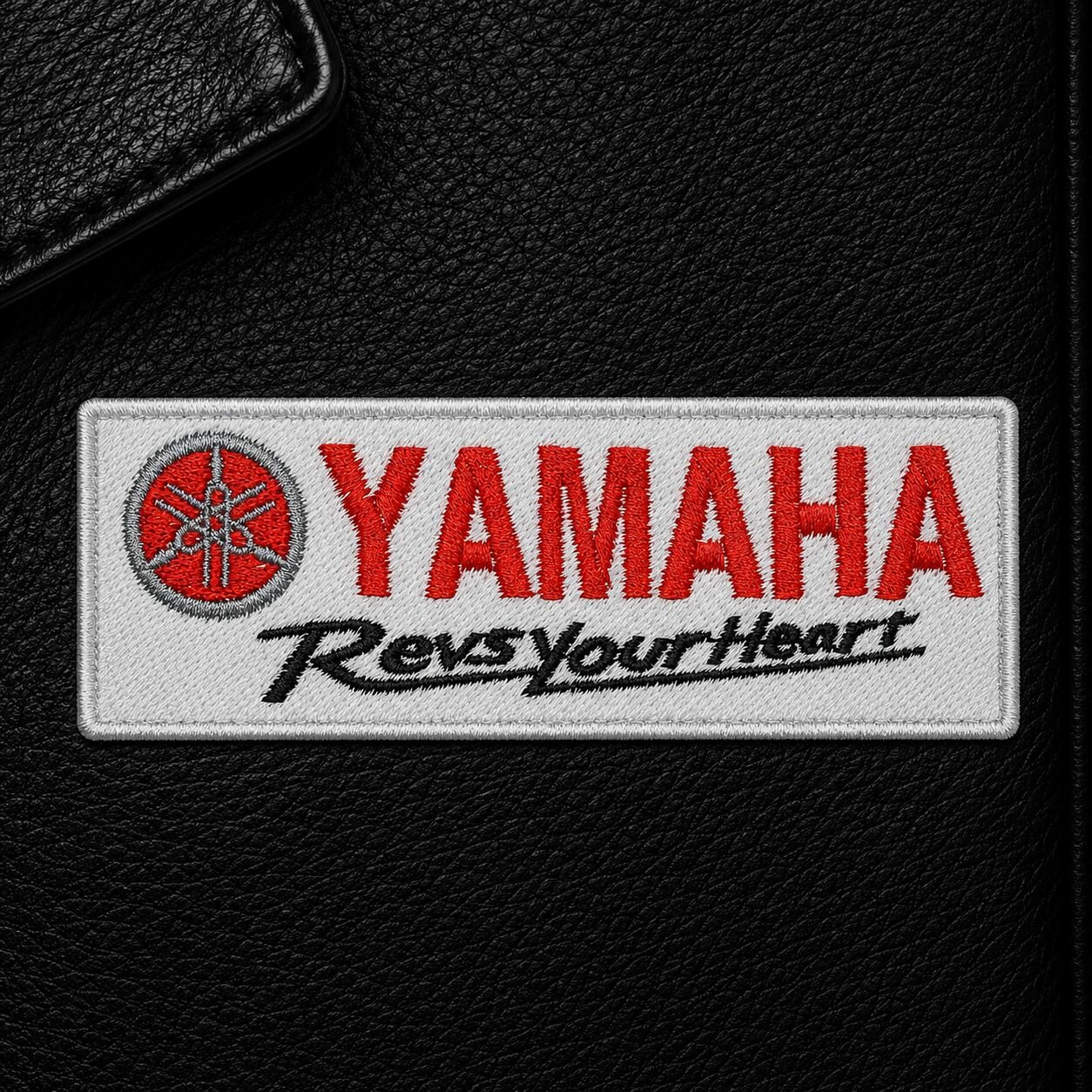Нашивка, патч, шеврон "Yamaha" 100x35mm PTC823