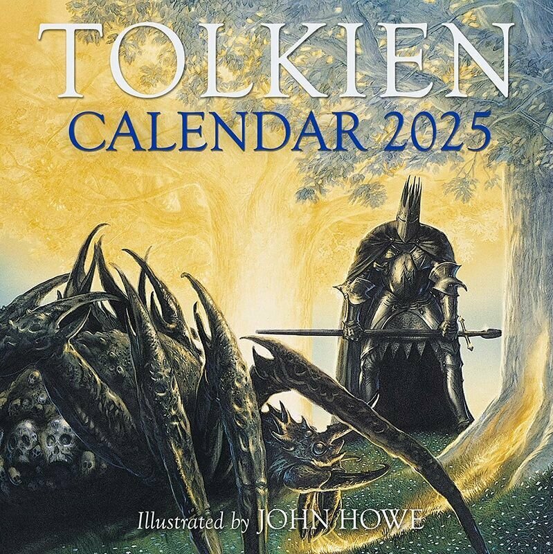 2025 Tolkien Calendar 2025 Reprinted books