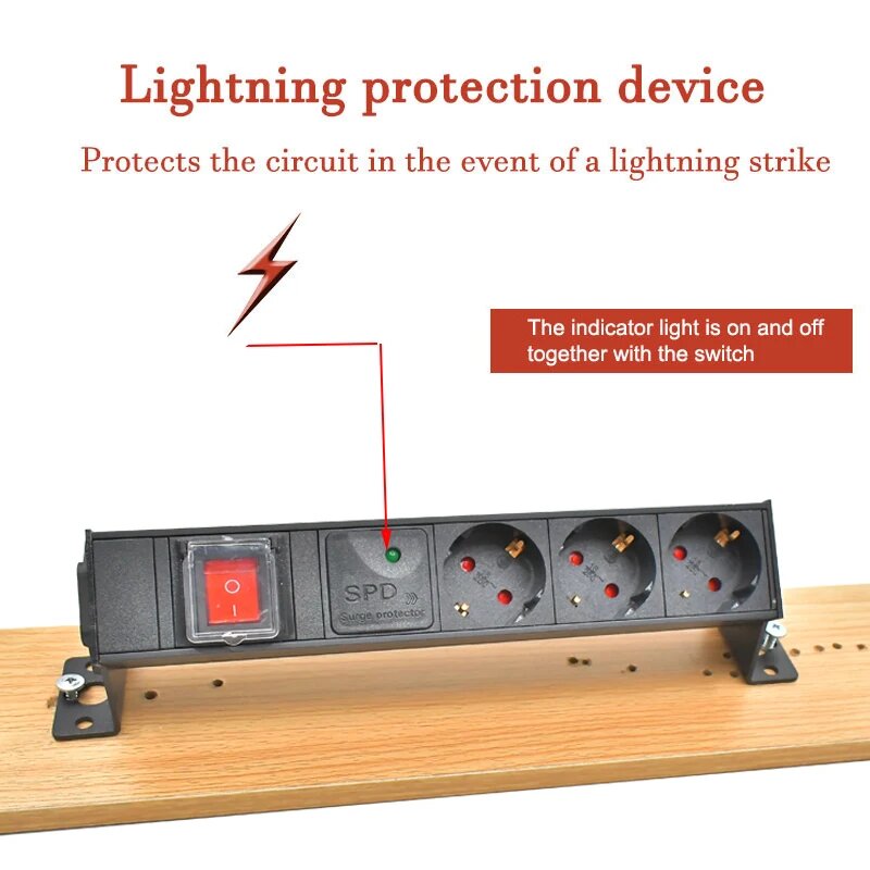Сетевой фильтр STRIDER RUI 1-10, 9AC SOCKET — фото 1