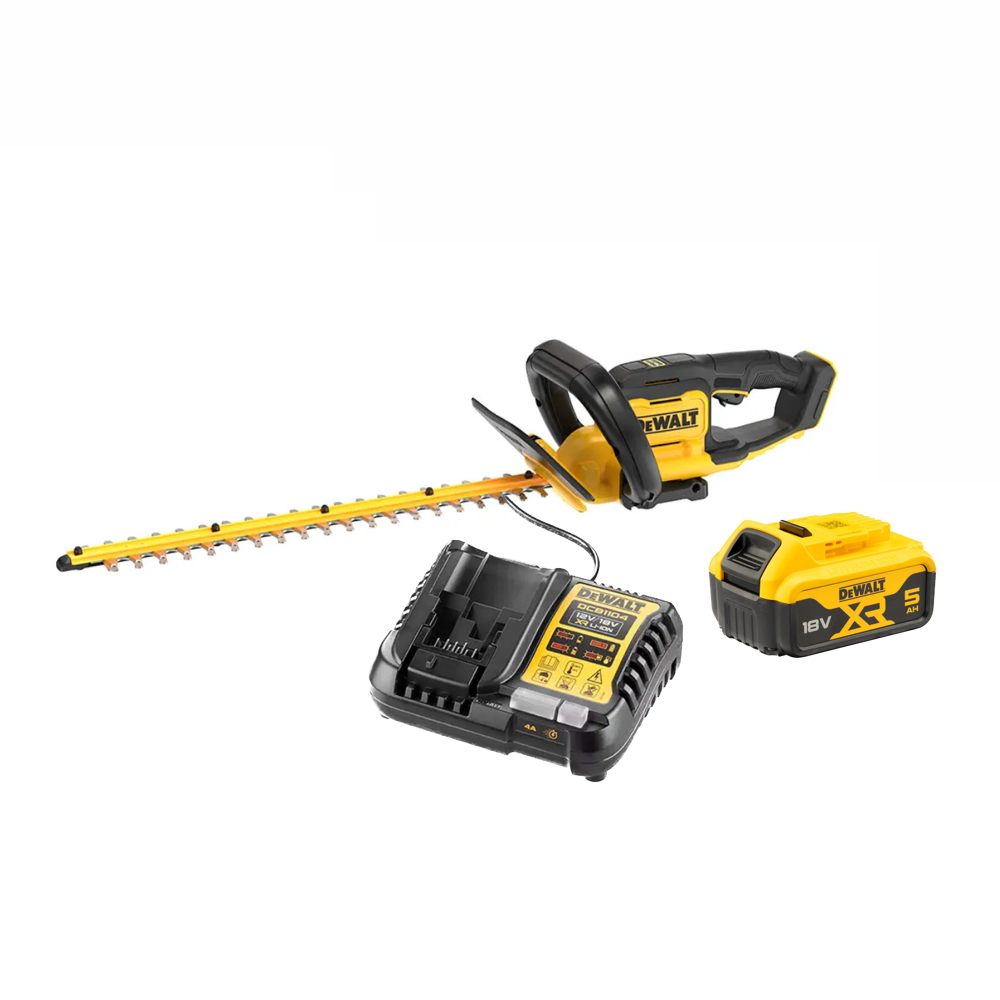 Аккумуляторный кусторез DeWALT DCMHT564P1