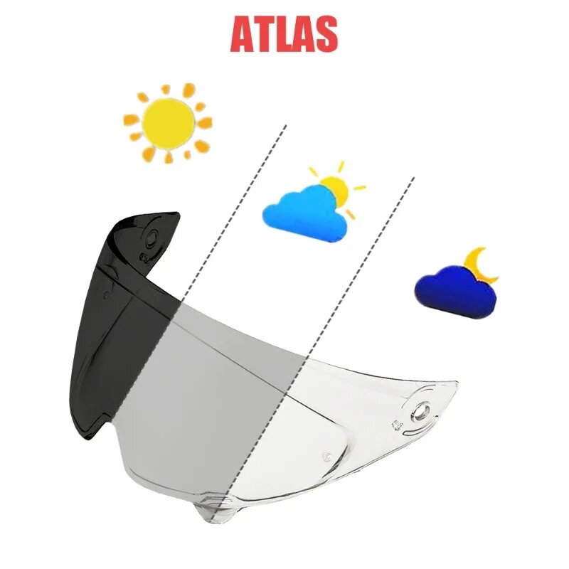 Козырек для шлема Atlas Photochromic Lens