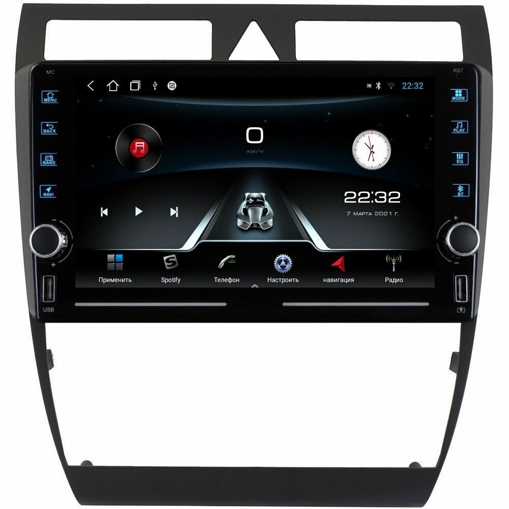 Магнитола K8 Audi A6 C5, C6 1997-2008 - Android 12 - Память 2+32Gb - IPS экран