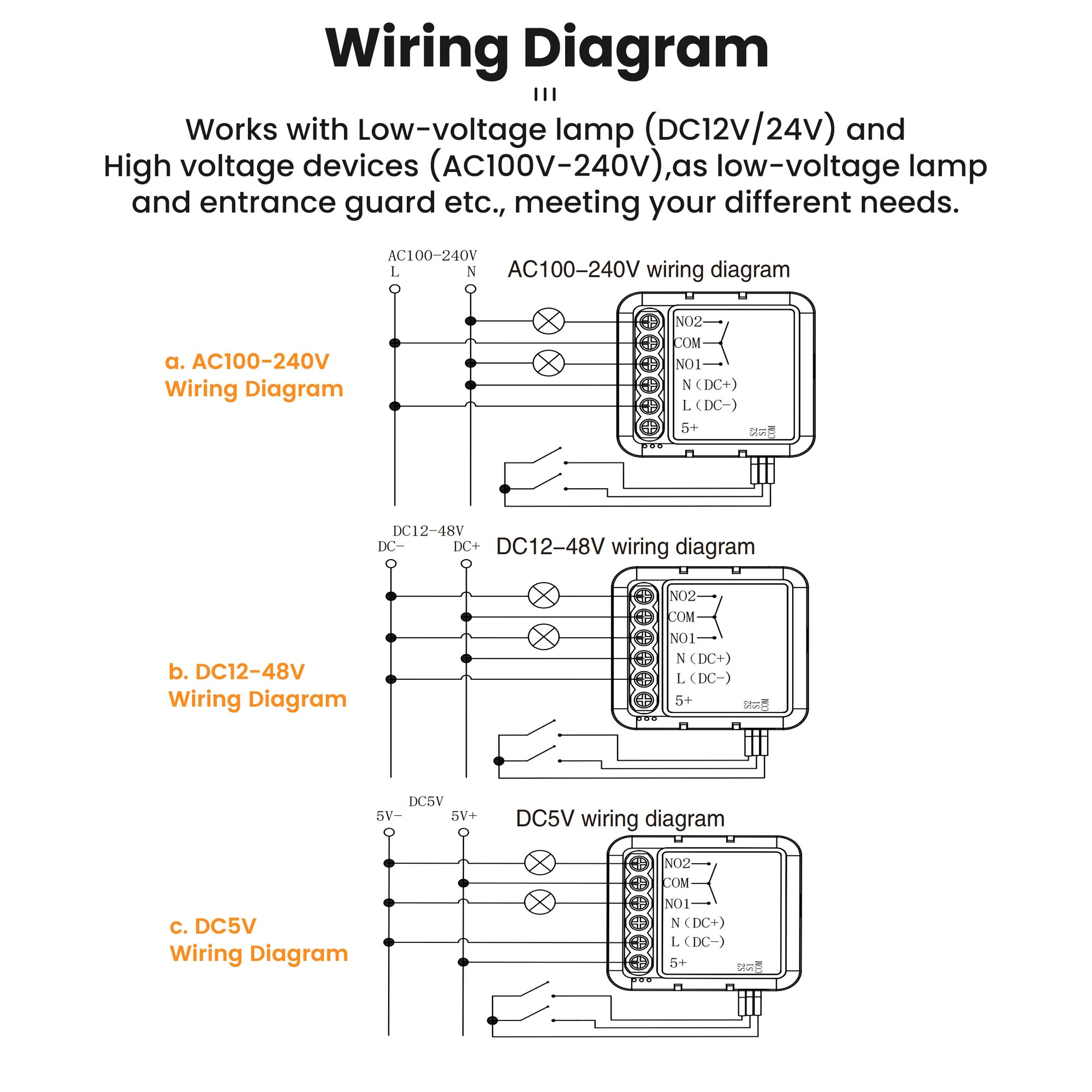 2CH ZigBee Switch Module-DC, Цвет: GZ03 — фото 1