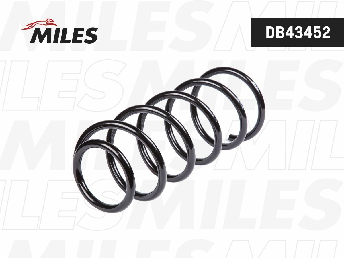 MILES Пружина подвески для CHEVROLET AVEO 1.2,1.4 9,02- передняя