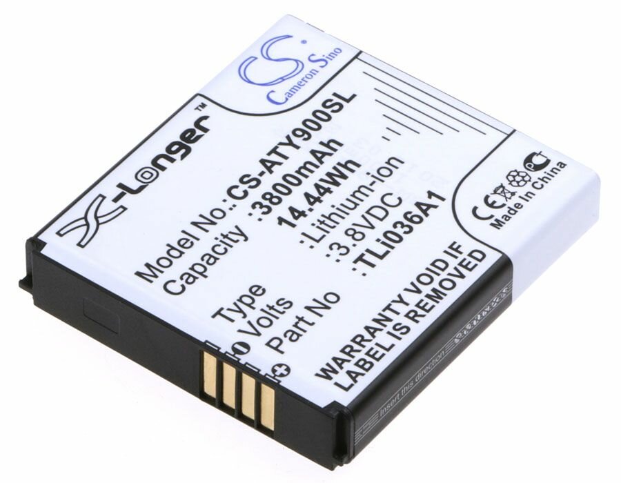 Аккумулятор для Alcatel TLi036A1, роутера Alcatel One Touch Link Y900 NB, Y901NB, One Touch Link 4G+ - CS-ATY900SL от компании Cameron Sino