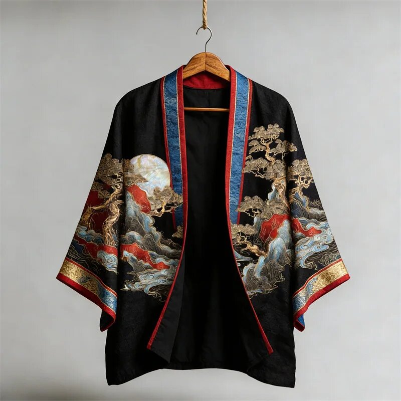 Кардиган женский японский стиль kimono, размер M