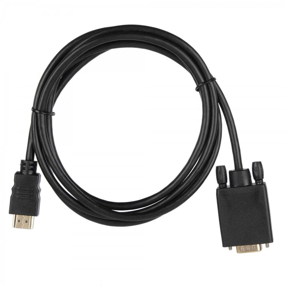 Кабель-переходник ACD-DHVM1-18B HDMI VGA с золочением чёрный 1.8 м