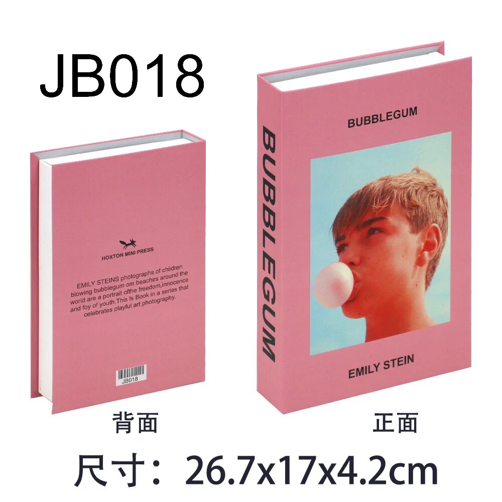 Книжка-фотоальбом Bubblegum, Розовый, JB018
