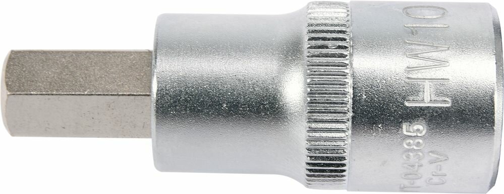 Головка торц. c вставкой HEX 1/2" 10мм YT-04385