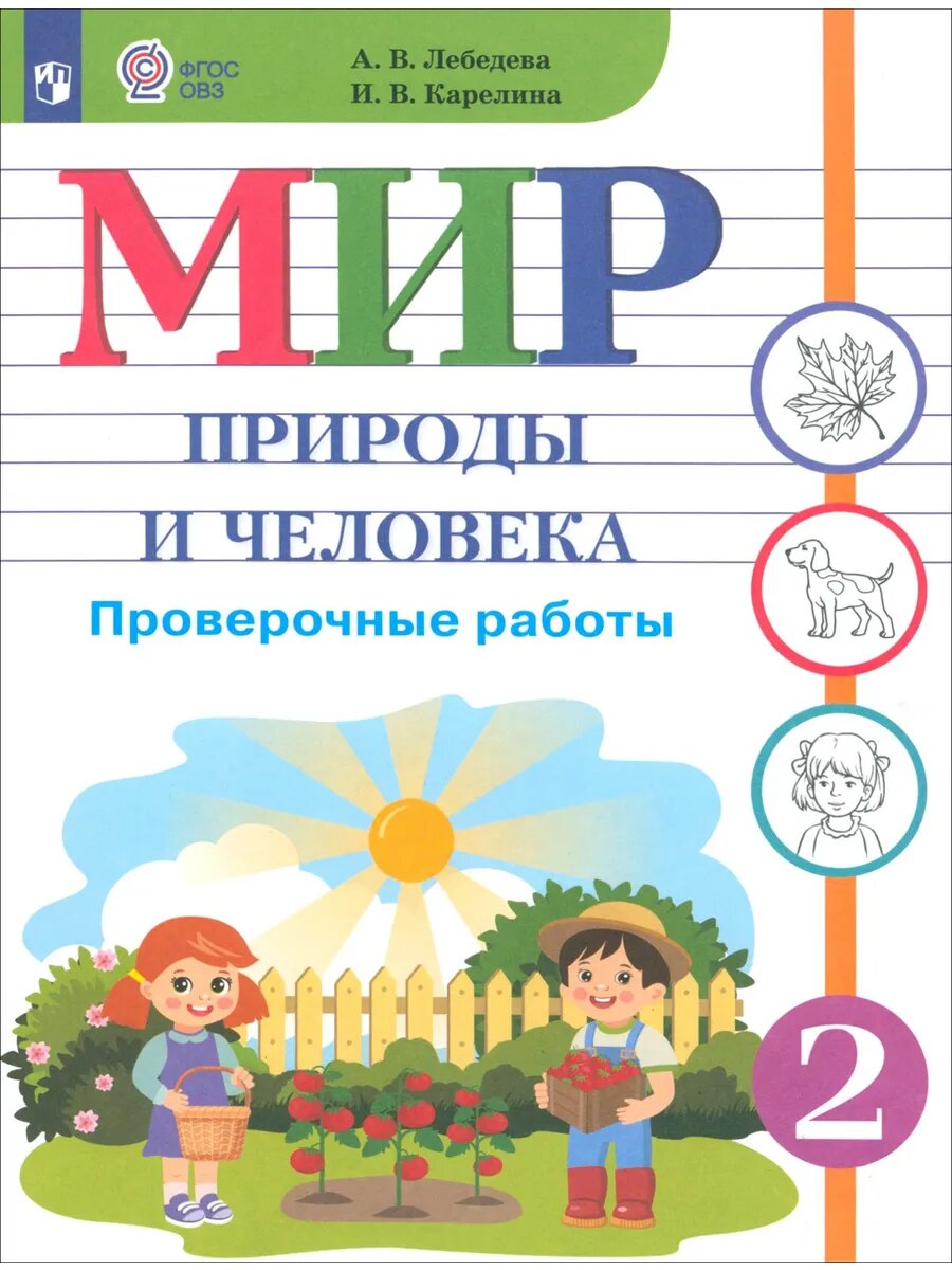 Мир природы и человека. 2 класс. Проверочные работы. Адаптир