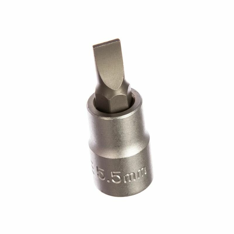 Бита-насадка шлицевая 1/4" 1,0х5,5, L32 мм, Force 32332055