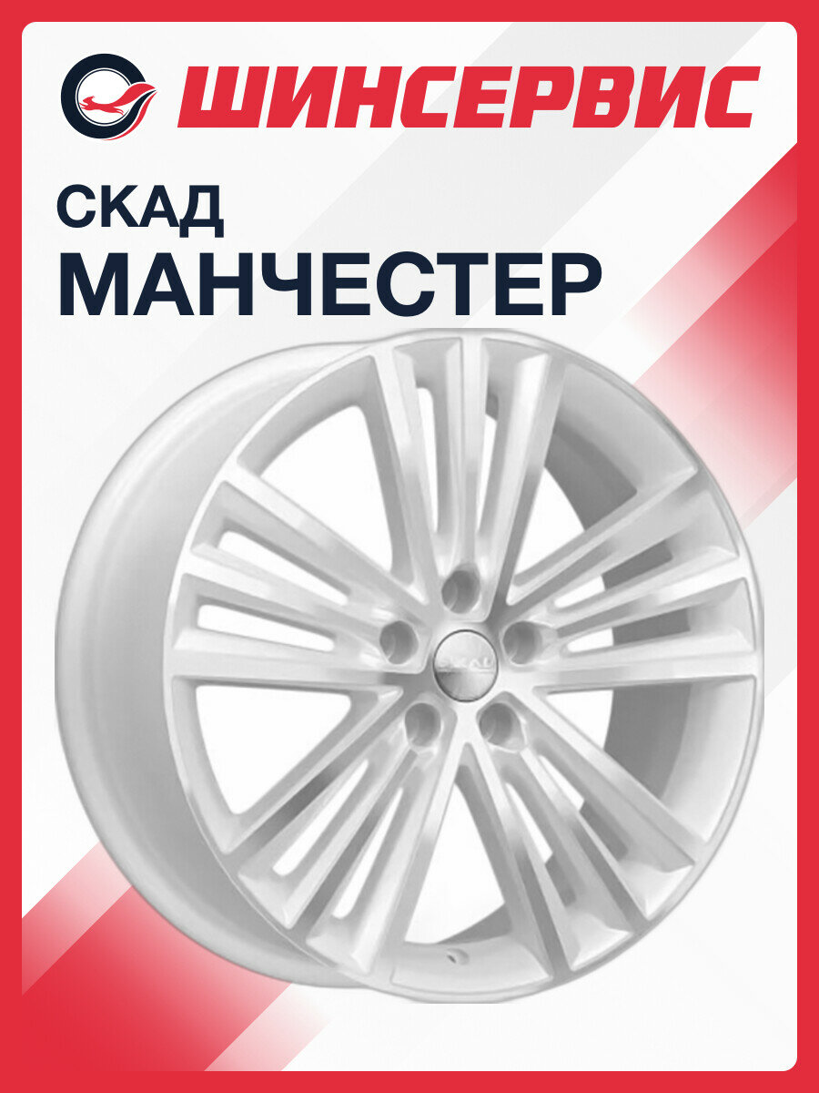 Литой колесный диск Скад Манчестер R19.0x7.5J 5x114.3 ET35.00 ЦО67.10 для автомобиля