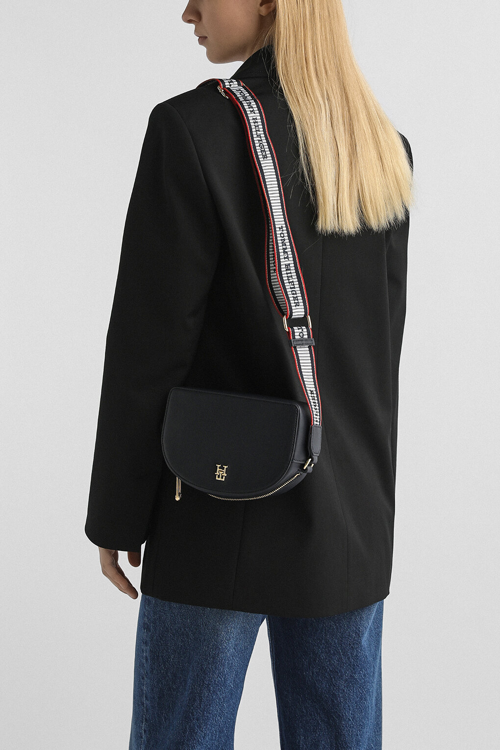Сумка кросс-боди TOMMY HILFIGER, синий — фото 1