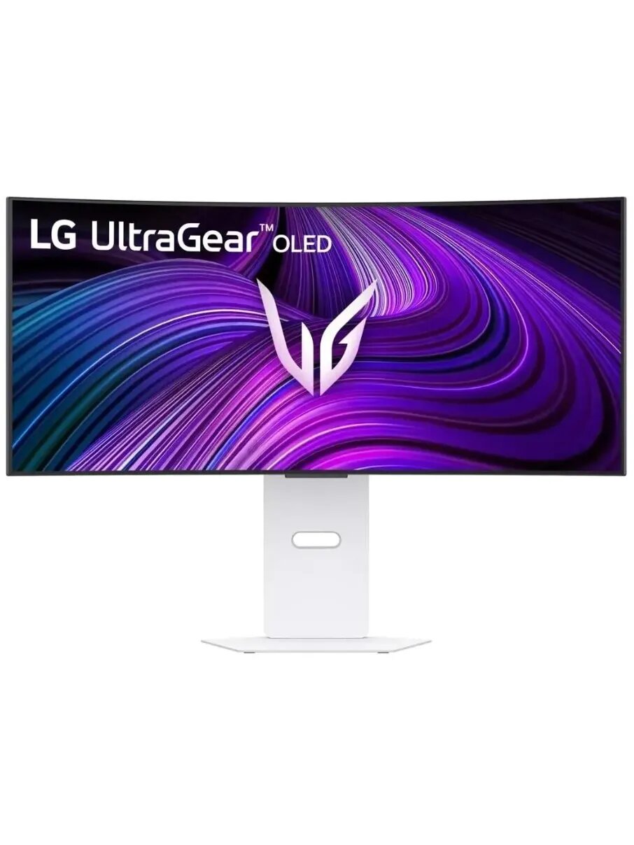 Монитор 34" LG, UltraGear 34GX90SA-W, OLED, 240Гц, 21:9, Белый