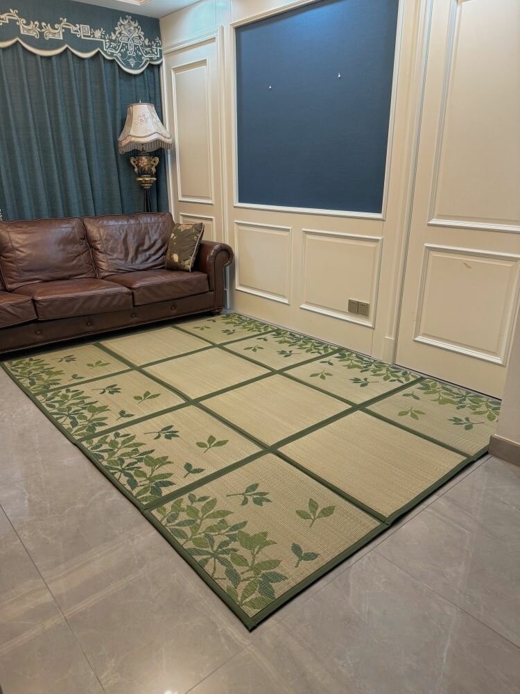 Ковер Damedai Татами Игуса G, 195x260х1,2см, бамбуковое волокно/полиуретан