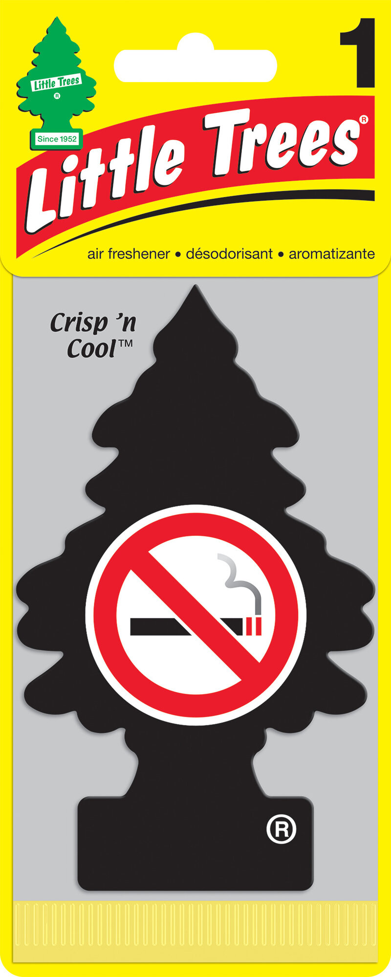 LITTLE TREES Ароматизатор Ёлочка "Не курить!" (No Smoking) освежитель воздуха в виде ёлки