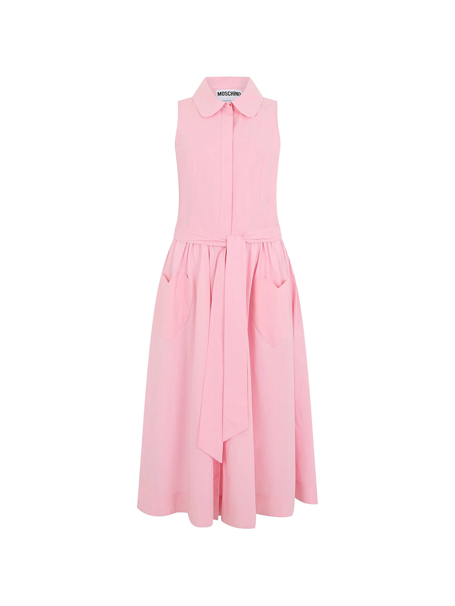Платье Heart-pocket sleeveless midi dress