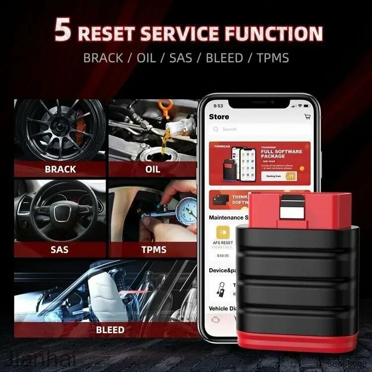 THINKCAR Thinkdiag Полная система OBD2 диагностический инструмент с лицензией всех марок Бесплатное обновление в течение одного года