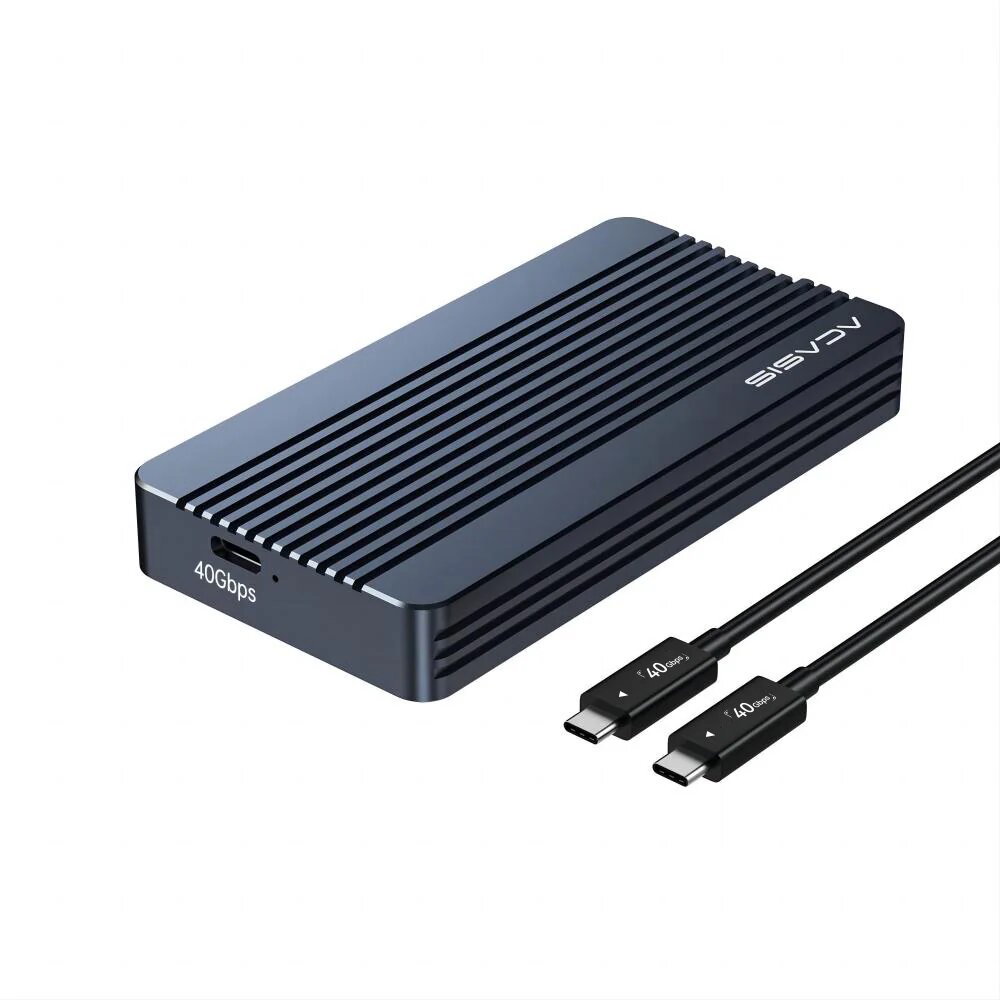 Корпус Acasis TBU 405 AIR, для SSD-накопителей, M.2, NVMe, 40Гб/c