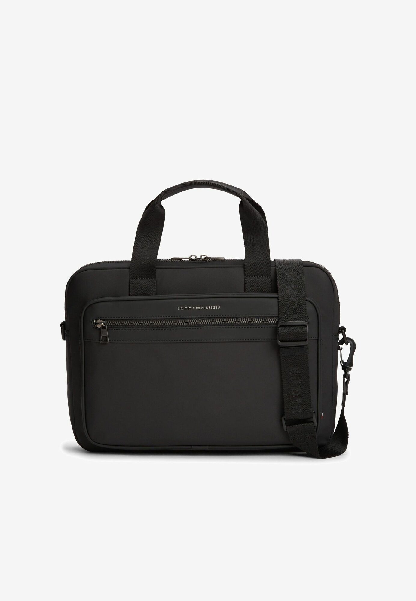 Сумка для ноутбука Tommy Hilfiger, размер 38,5х5х28 см, цвет черный, 8721289514744