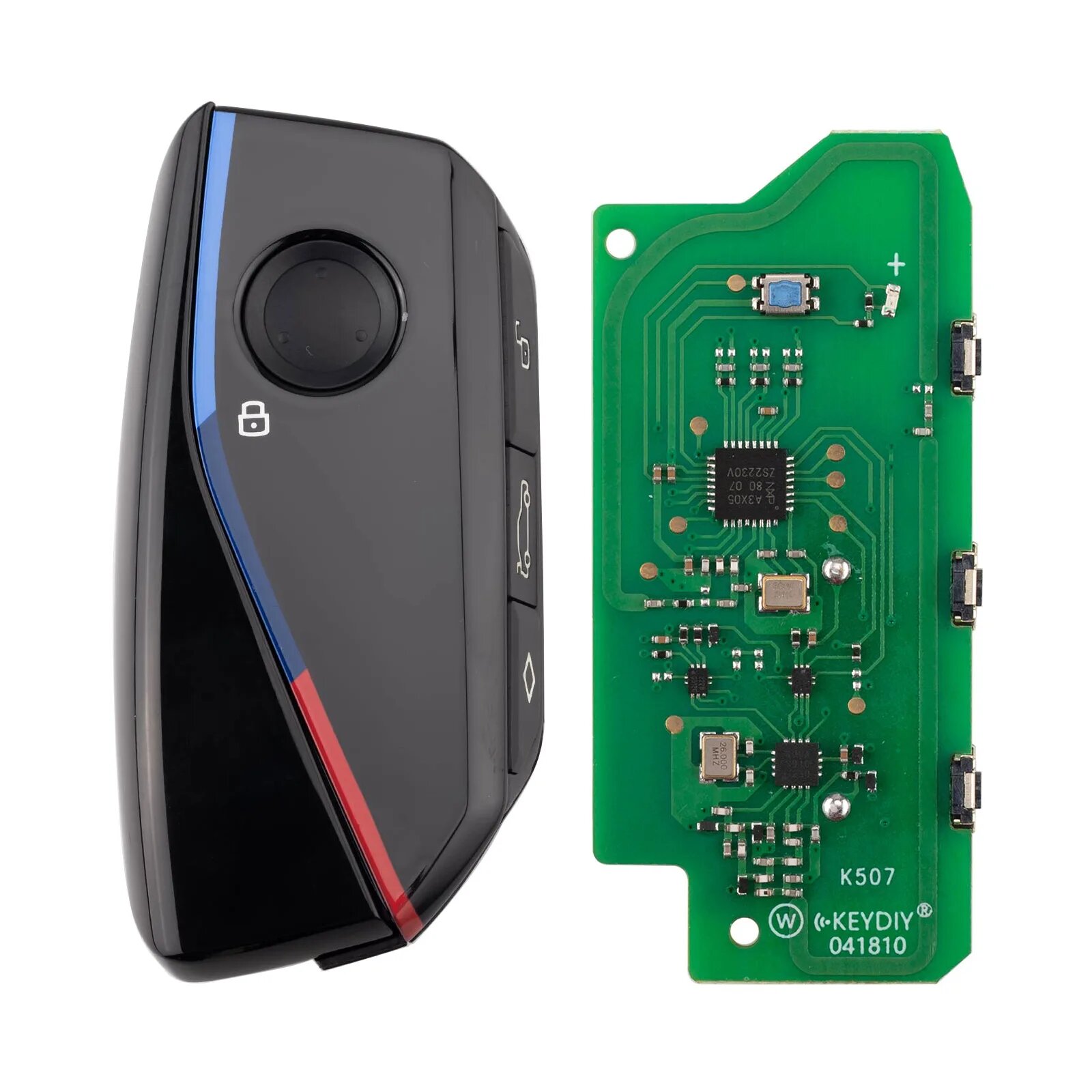 Плата KEYDIY KD FGB57 с корпусом для BMW FEM, BDC, CAS4, CAS4+, генерации ключей G для ключей ZB