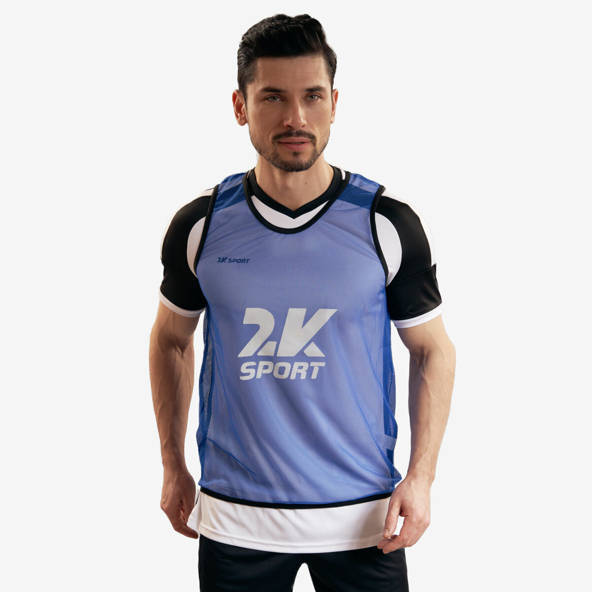 Манишка 2K Sport Optimal, 120709, синий, medium