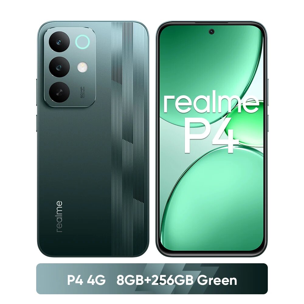 Смартфон Realme P4 4G, 8/256ГБ