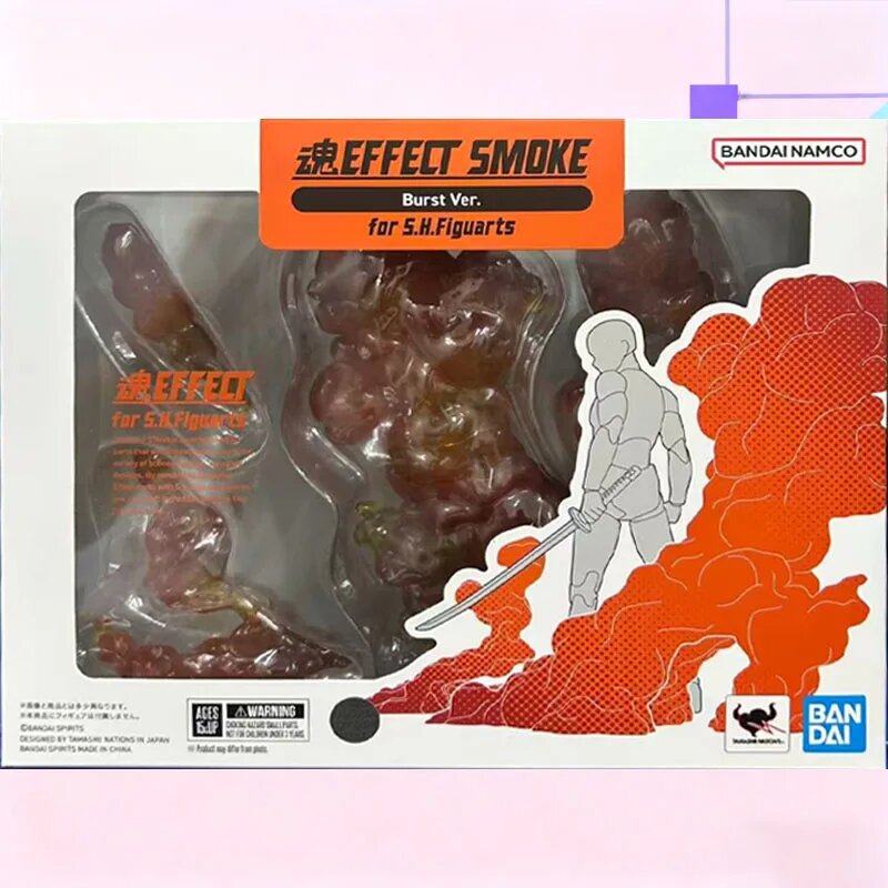 Набор деталей Bandai S.H.Figuarts Tamashii Effect Smoke Burst Wind White 2 стилей EFFECT SMOKE