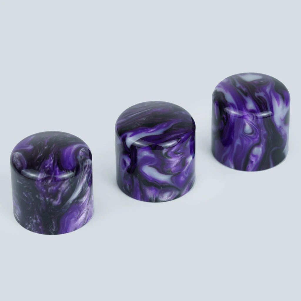 Набор ручек для потенциометров Guyker NKB-007 3Purple
