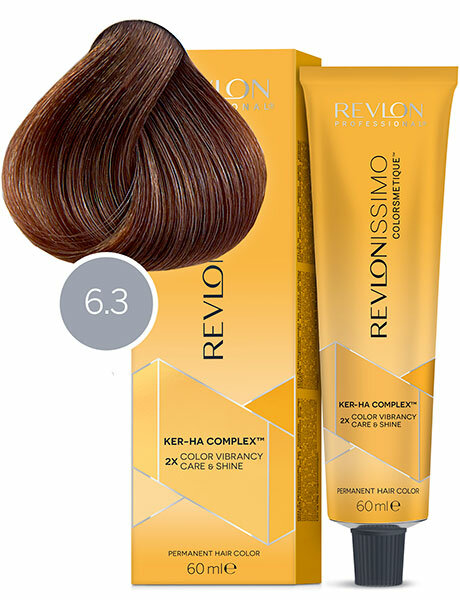 Revlon Professional Revlonissimo Colorsmetique Краска для волос оттенок 6-3 (темный блондин золотистый)