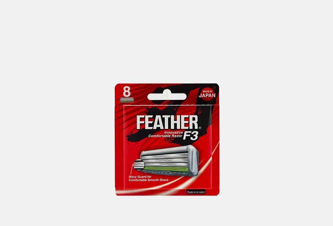 Feather F3 Сменные кассеты 8 шт