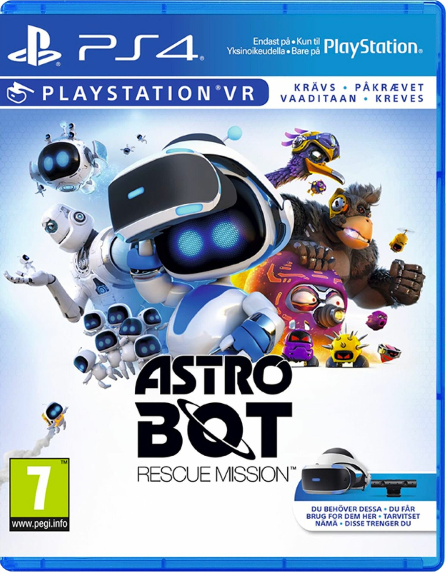 Astro Bot Rescue Mission (английская версия) (только для PS VR) (PS4)